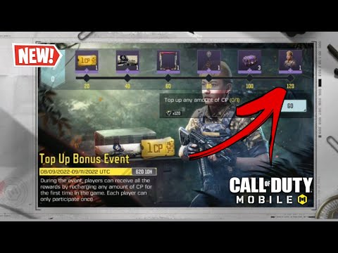 Top up Bonus Event CODM | Captain Park Ranger | Top up Bonus Event all ...