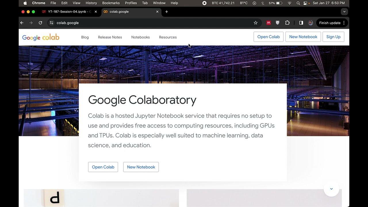Introduction to Google Colab - YouTube