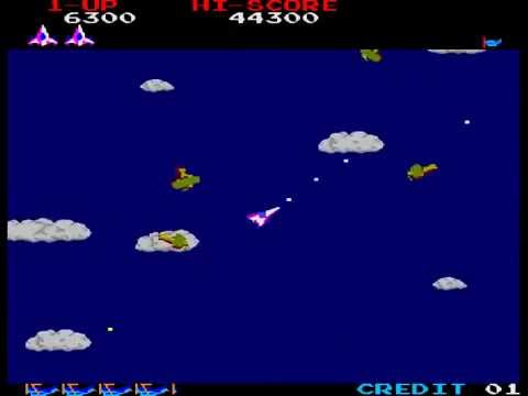 Time Pilot gameplay arcade - YouTube