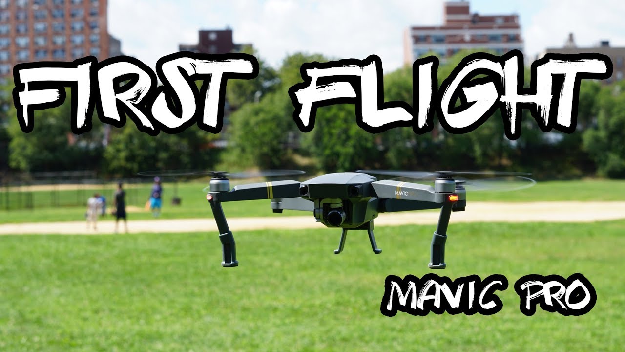 (4K) DJI Mavic Pro - First Flight - NYC - YouTube