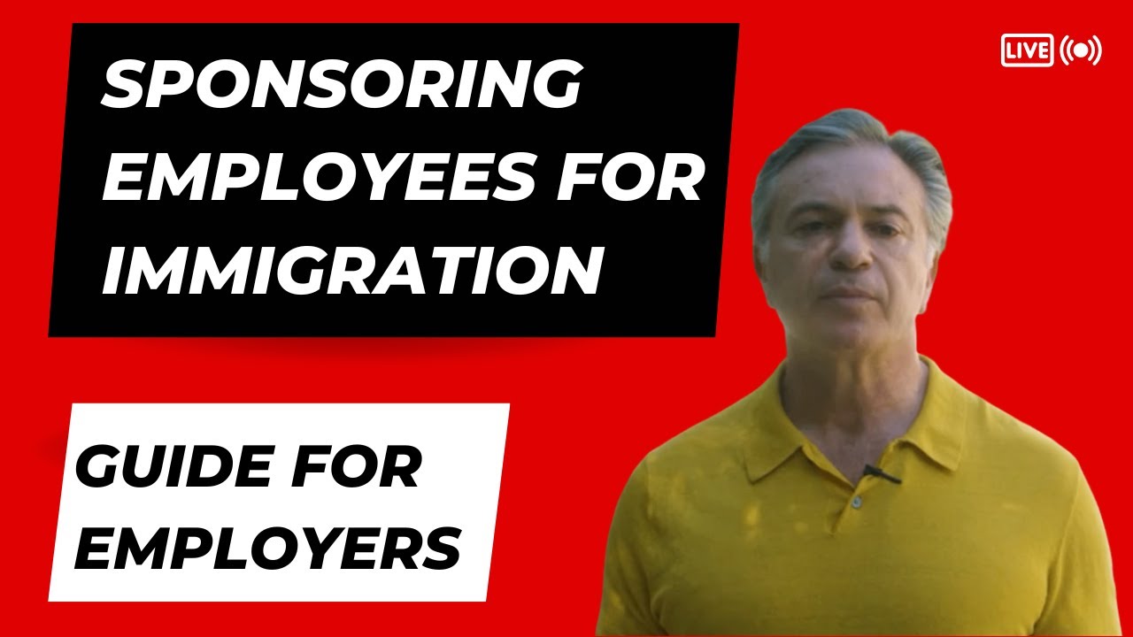How to Sponsor an Employee for Immigration to the US | A Guide for ...