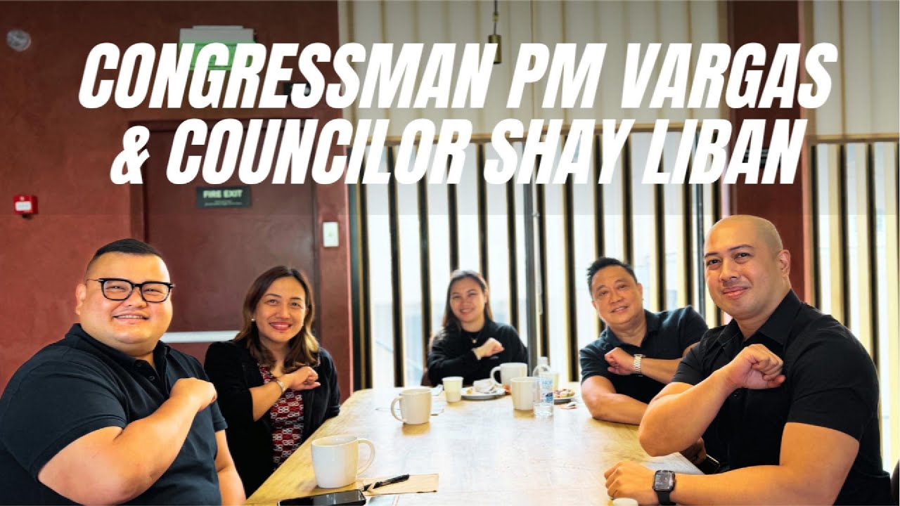 Meeting with Congressman PM Vargas & Councilor Shay Liban - YouTube