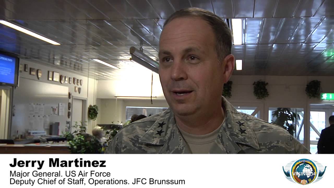 Major General Jerry Martinez (USAF) Headquarters Allied Joint Force ...