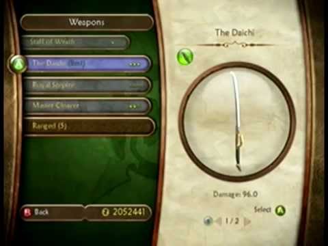 Fable II - Legendary Weapons - YouTube