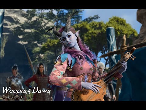 Weeping Dawn - Baldur's Gate III In Game Song Cinematic