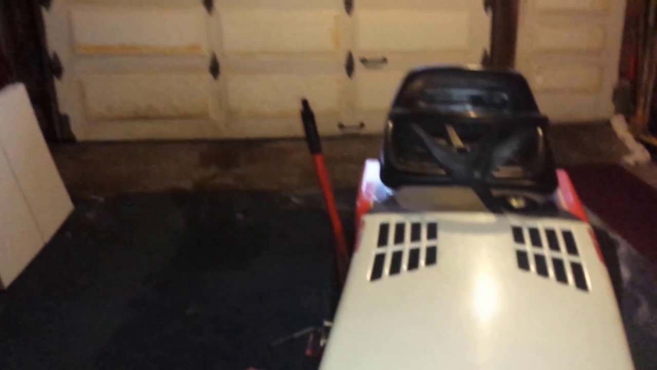 1984 Simplicity 5216 5-speed tractor - YouTube