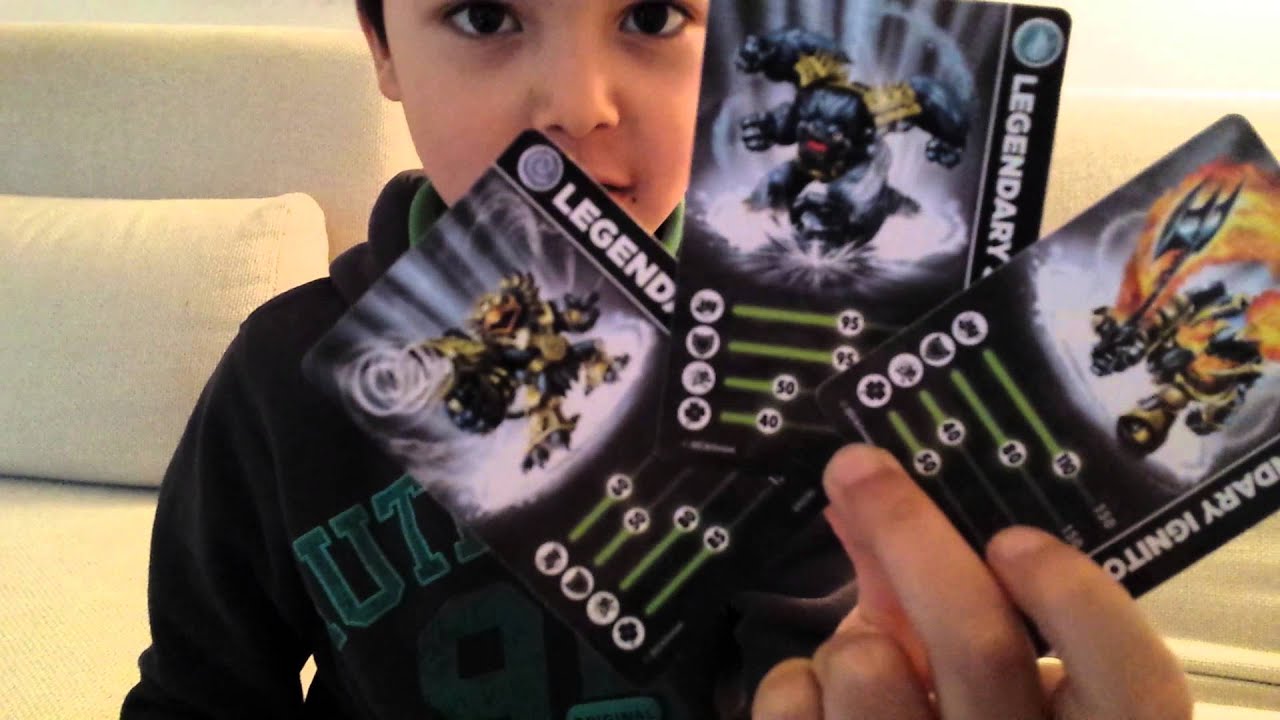 Skylander Giant Legendary Pack - Ignitor, Slam Bam and Jet Vac - YouTube
