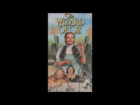 Opening & Closing To The Wizard Of Oz (1993 VHS) (1995 Copy)