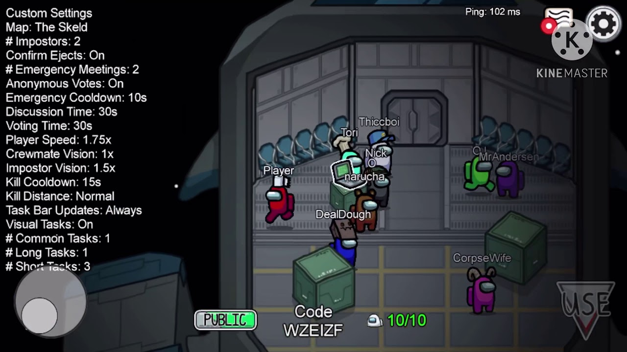 Among us but it’s inverted color. (Repost) - YouTube