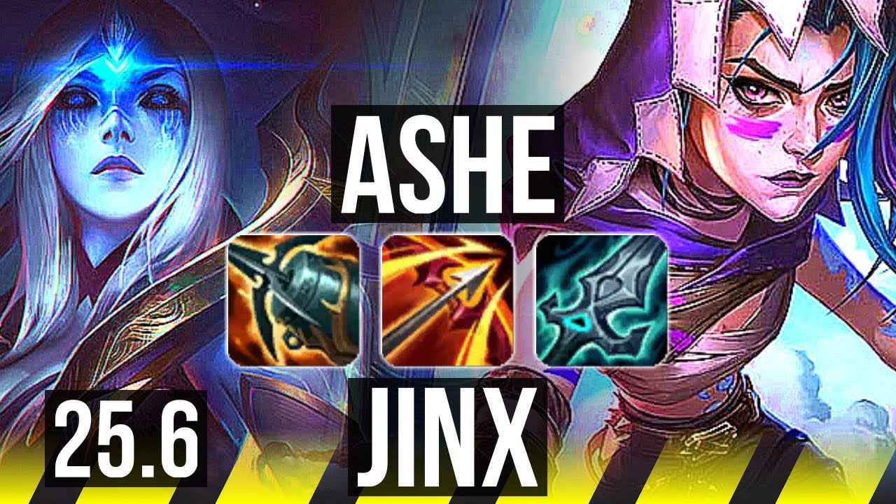 ASHE & Braum vs JINX & Taric (ADC) | Legendary | KR Master | 25.6 - YouTube