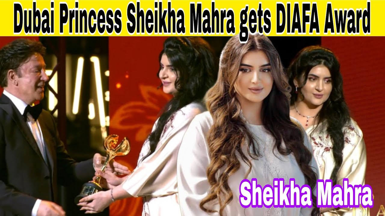 Sheikha Mahra bint Mohammad bin Rashid Al Maktoum In DIAFA Award Facts ...