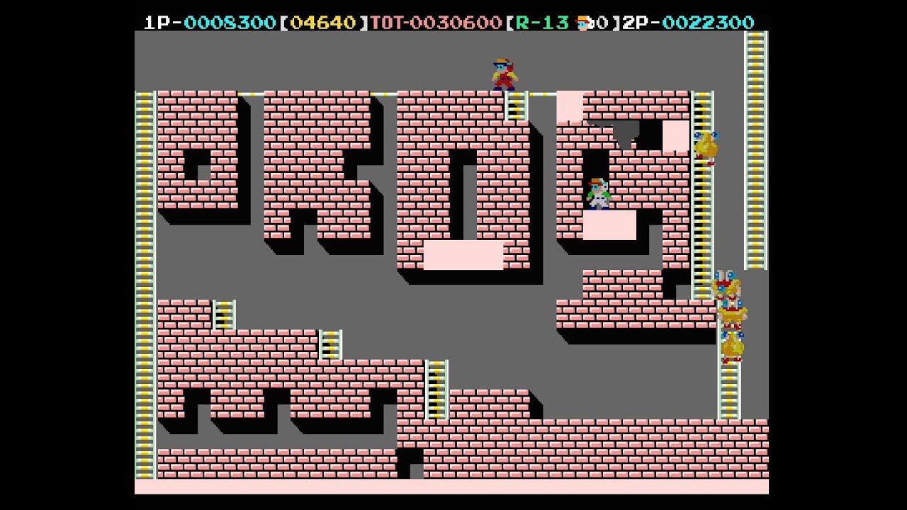 Lode Runner IV arcade 2 player Netplay game - YouTube