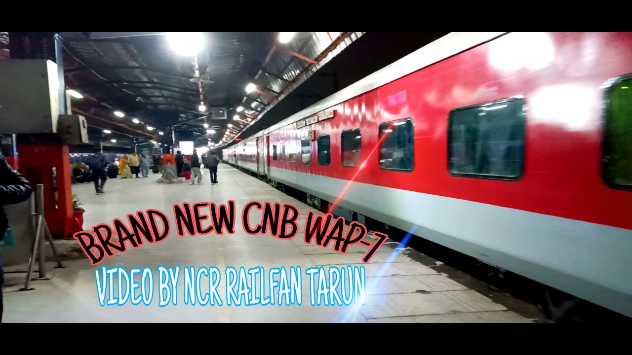 BRAND NEW DLW MADE HOG ENABLED CNB WAP-7 WITH 12230 LKO MAIL - YouTube