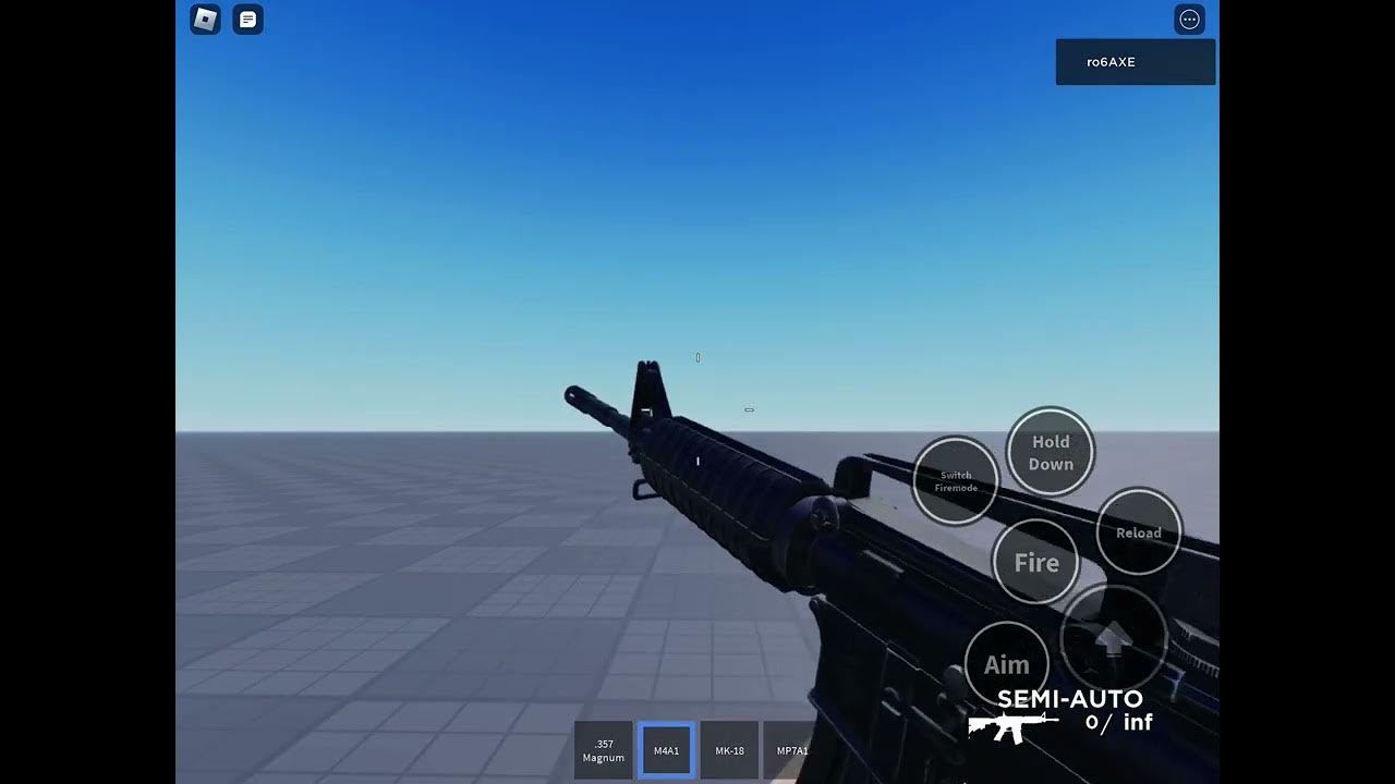 Custom fe gun kit animation 2 - YouTube