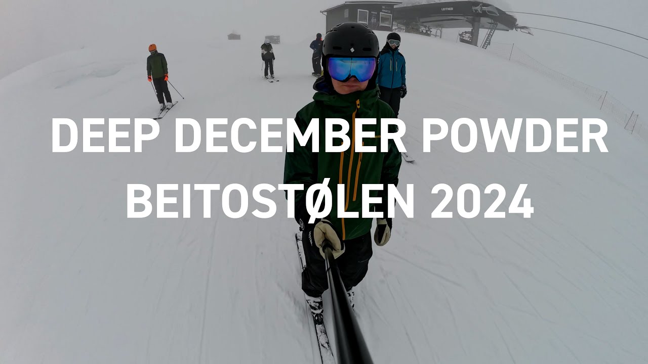 Deep December Powder in Beitostølen, December 2024 - YouTube