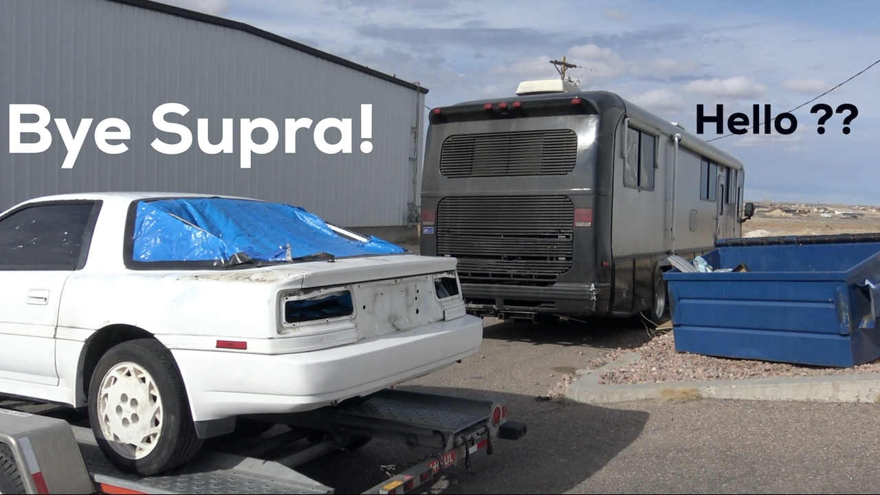 TOUR BUS!? Sold the Supra | Shop Clean | More Wagons! - YouTube