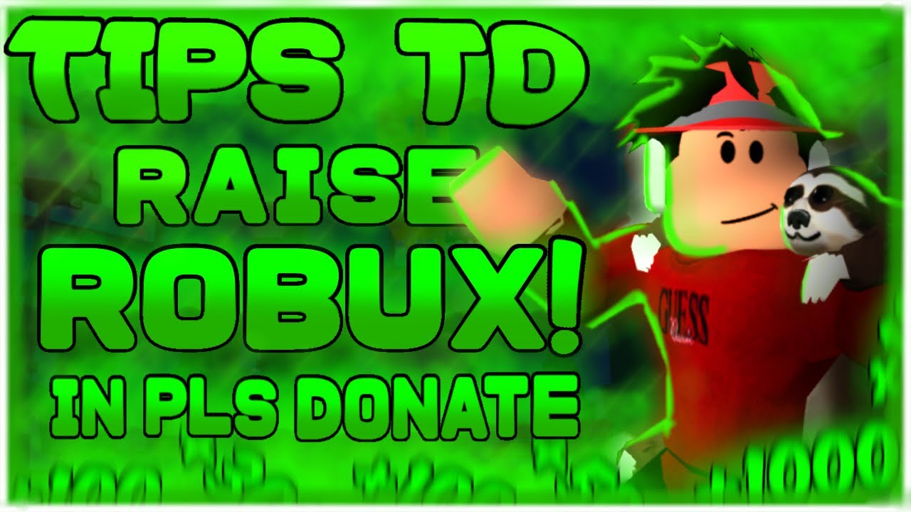 HOW TO EARN ROBUX IN PLS DONATE! (Roblox Pls Donate) - YouTube
