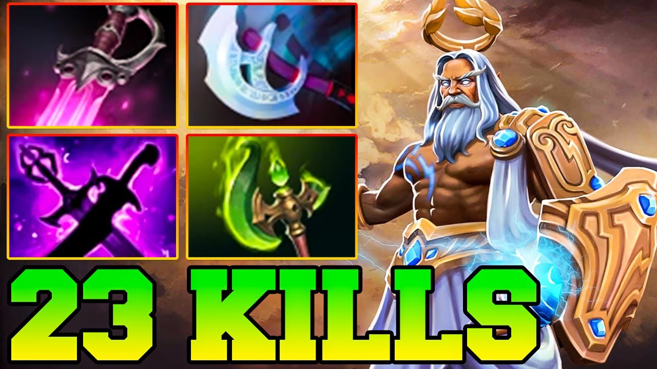 23 Kills Zeus 7.35 Mid Meta !! Zeus Dota 2 Guide Update Tutorial ...