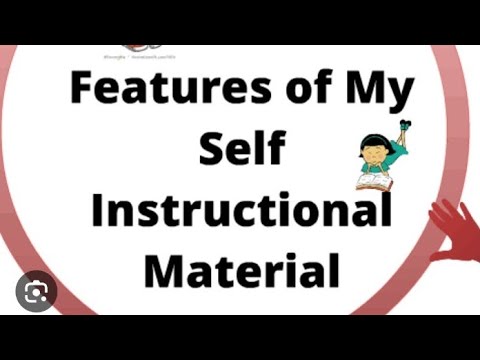 SLM Self Learning Materials l quality/features /characteristics of good ...