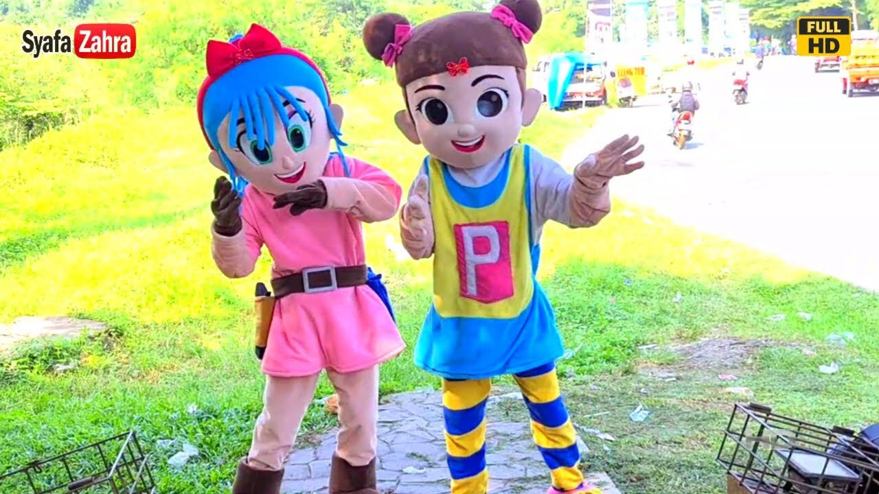 BADUT SHOLAWATAN DJ MANTUL 💖 Badut Tiktok - YouTube