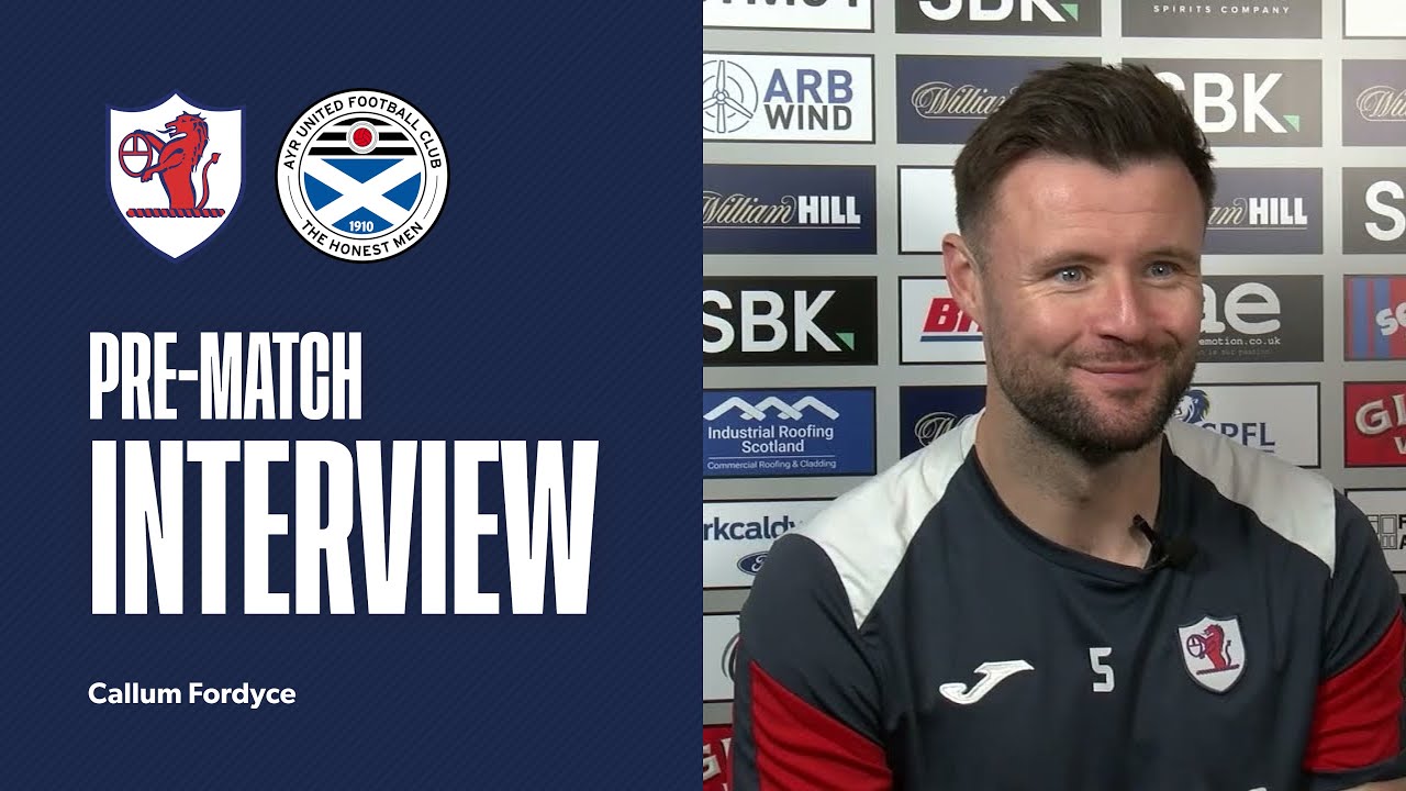 INTERVIEW | Callum Fordyce Pre-Ayr United | 10/10/25 - YouTube