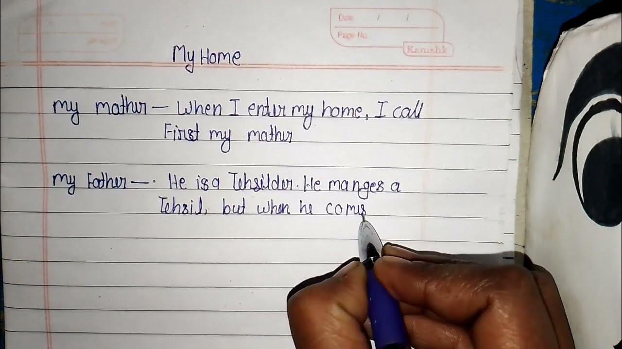 Write paragraph on My House House essay writing | Simple english essay ...