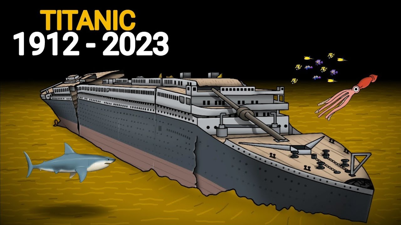 TITANIC Sunk in One Piece 🚢 FlipaClip - YouTube