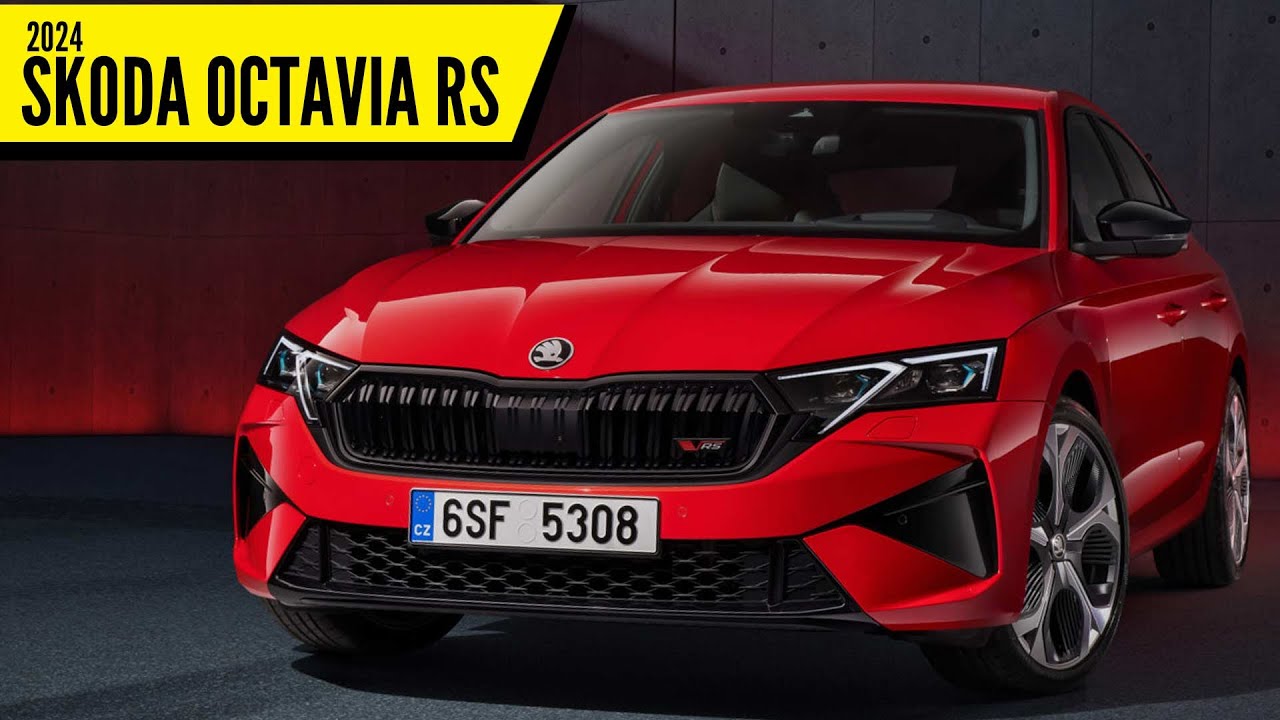 New 2024 Skoda Octavia RS - Exterior & Interior Walkaround - Velvet Red ...