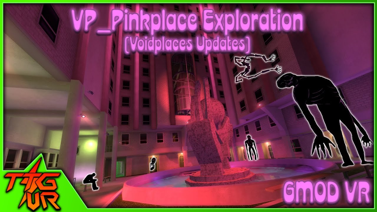 Pink and Terror Around Every Corner... || GMOD VR: VP_PinkPlace ...