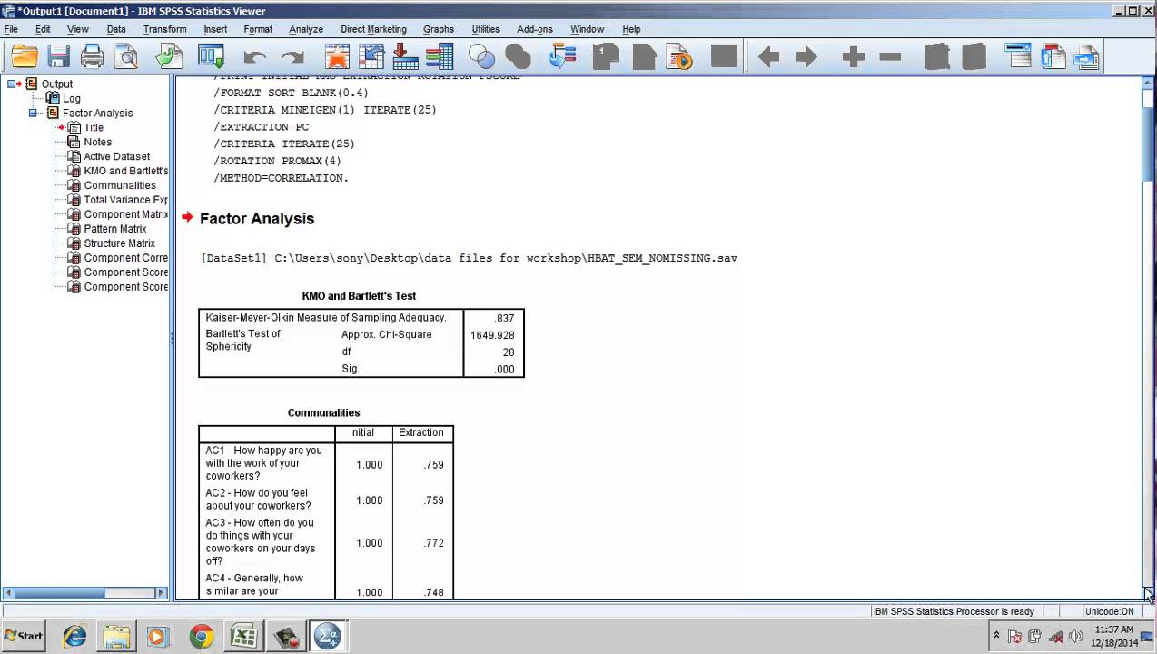Convergent And Discriminant Validity Using SPSS YouTube Convergent And Discriminant Validity Using SPSS YouTube