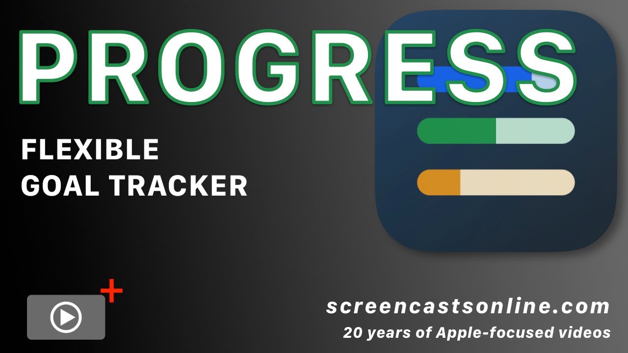 PROGRESS • A flexible goal tracker with Shortcuts and widget support ...