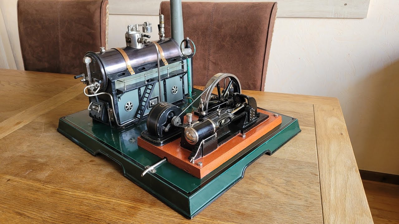 Dampfmaschine Märklin 4146/91/9 BJ ca 1925 Dampfbetrieb mit Original ...