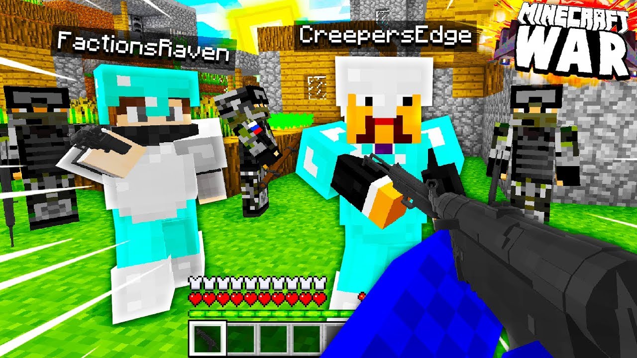 this Minecraft ARMY DESTROYED my SECRET Military Village! - Minecraft ...
