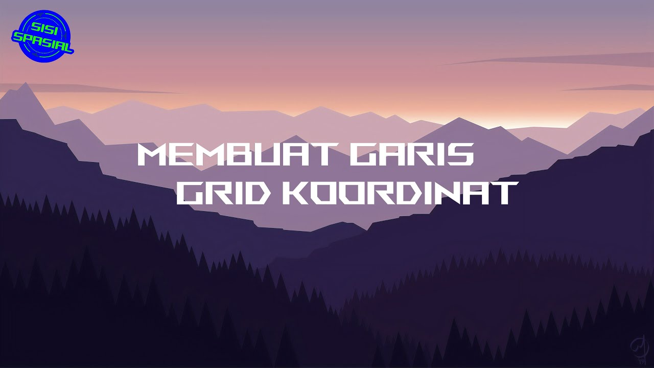 [TUTORIAL SINGKAT] Cara Membuat Garis Grid Koordinat - YouTube