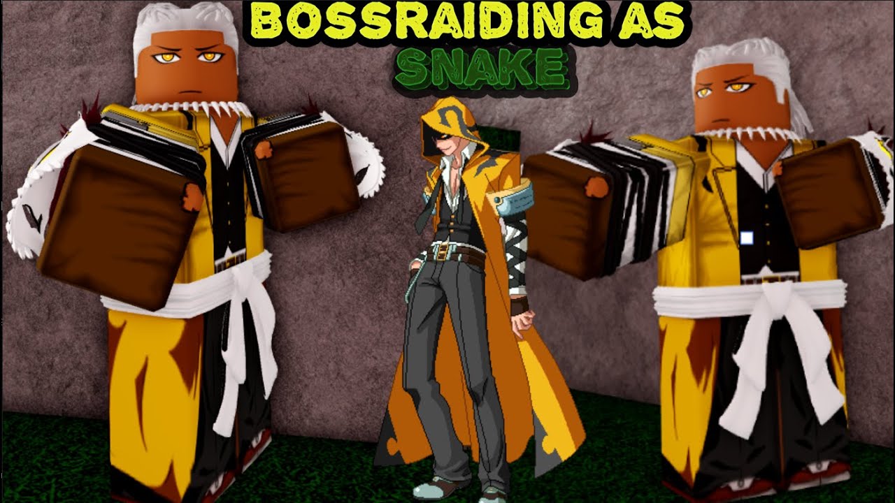 Bossraiding As Terumi Snake Res in Type Soul - YouTube