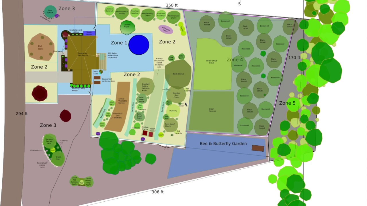 Suburban Permaculture Design - YouTube