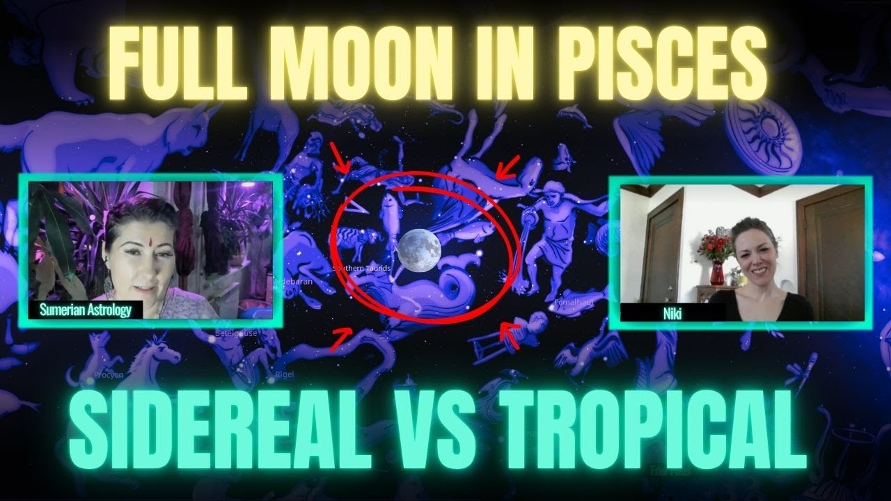 🌕 Full Moon in Pisces | Sidereal Astrology, Myth, Magick, Mysteries ...