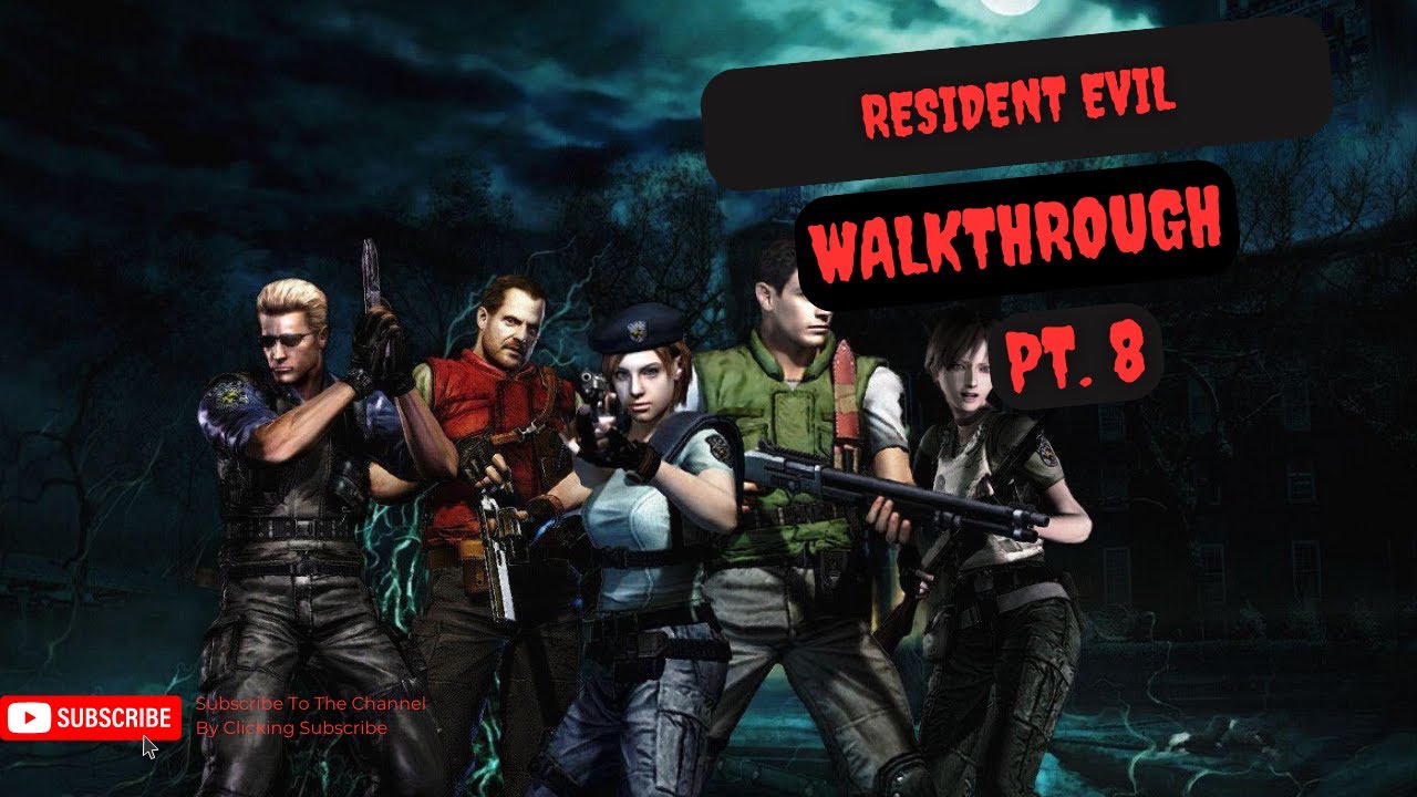 Resident Evil 1 Final Boss (pt. 8) - YouTube