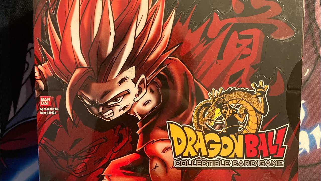 Opening a Dragonball CCG 2008 Bandai Booster Box - The Awakening - YouTube