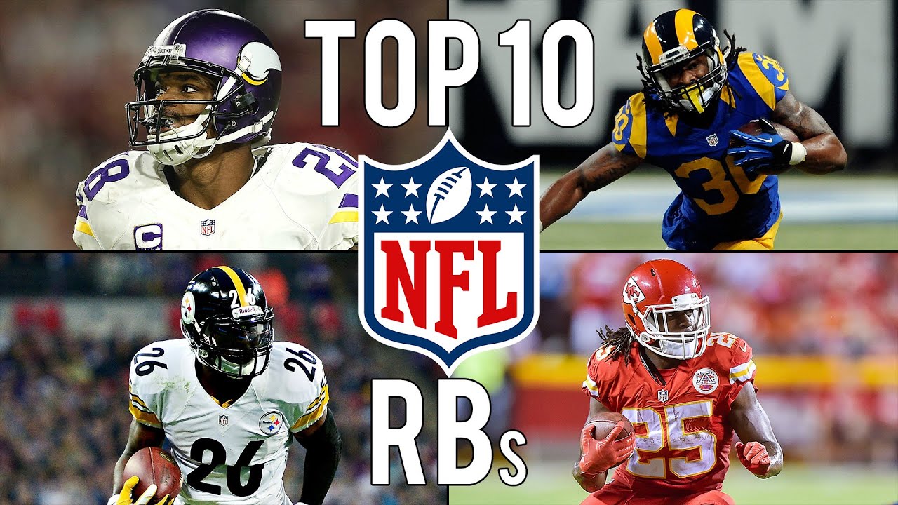 Top 10 NFL RBs 2016 - YouTube