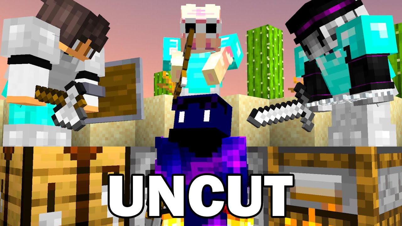 Minecraft Speedrunner VS 3 Hunters | UNCUT - YouTube