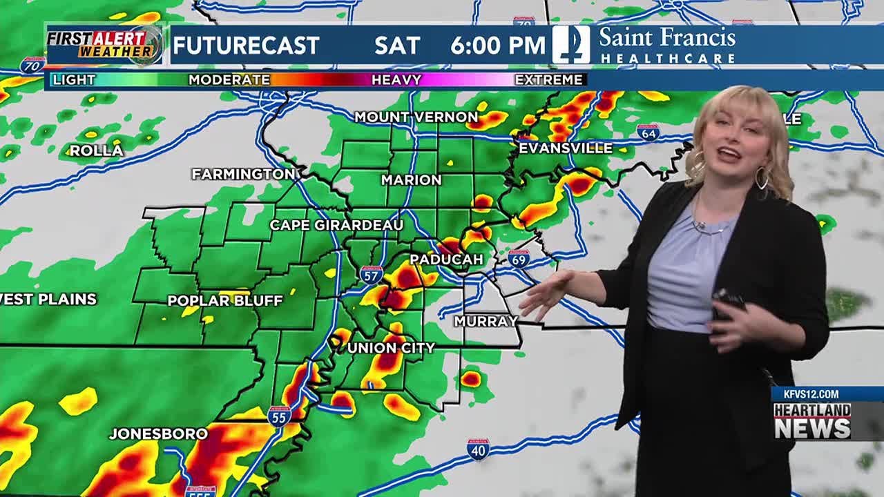 First Alert: Tracking a cold front - YouTube