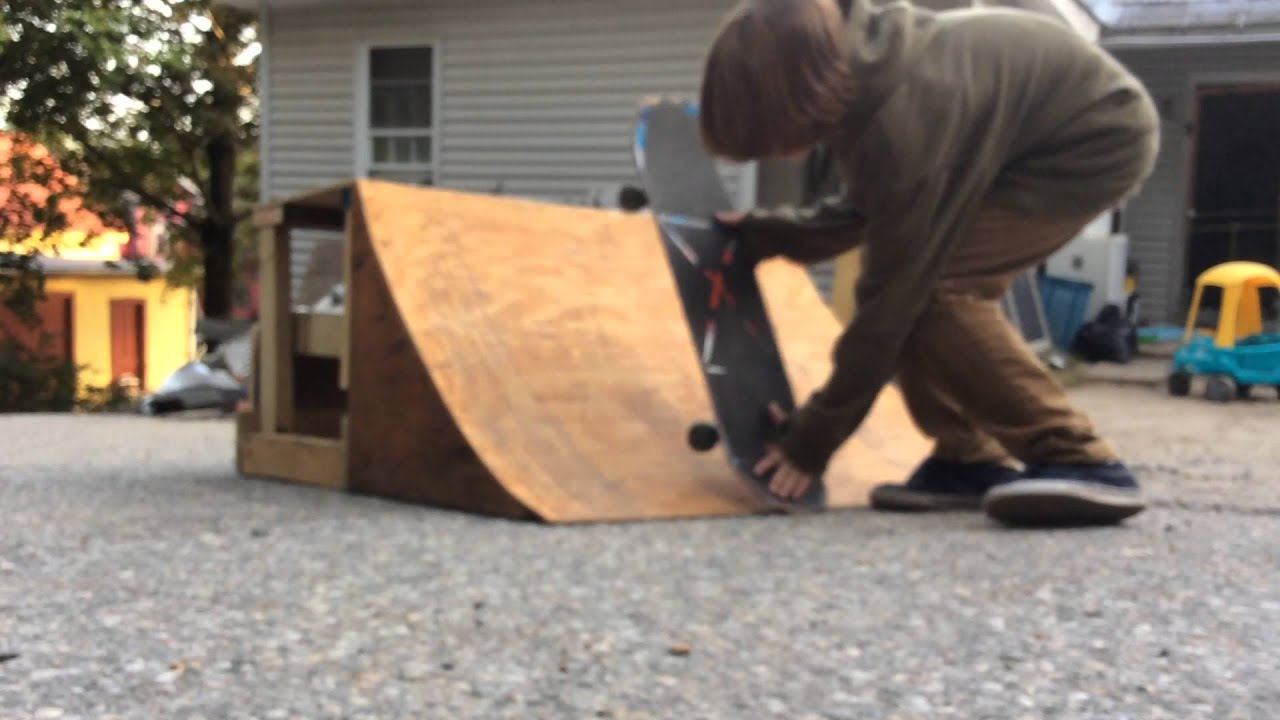 How to Drop in on a Ramp - YouTube