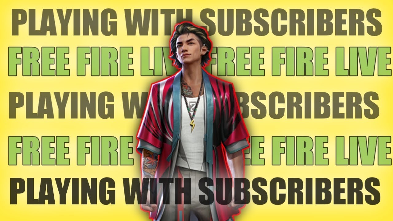 PLAYING WITH SUBSCRIBERS | FF LIVE | TEAMCODE - YouTube