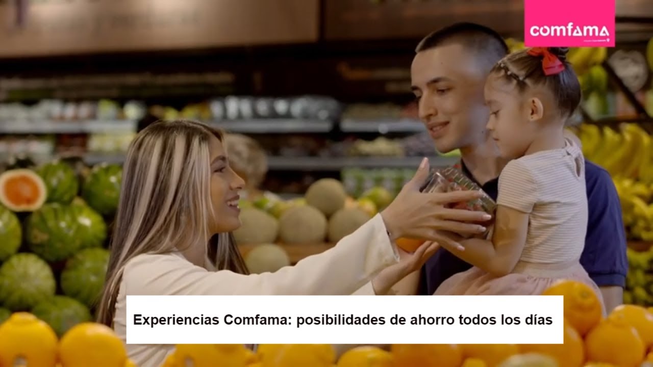 Experiencias Comfama: cientos de posibilidades de ahorro para el día a día - YouTube