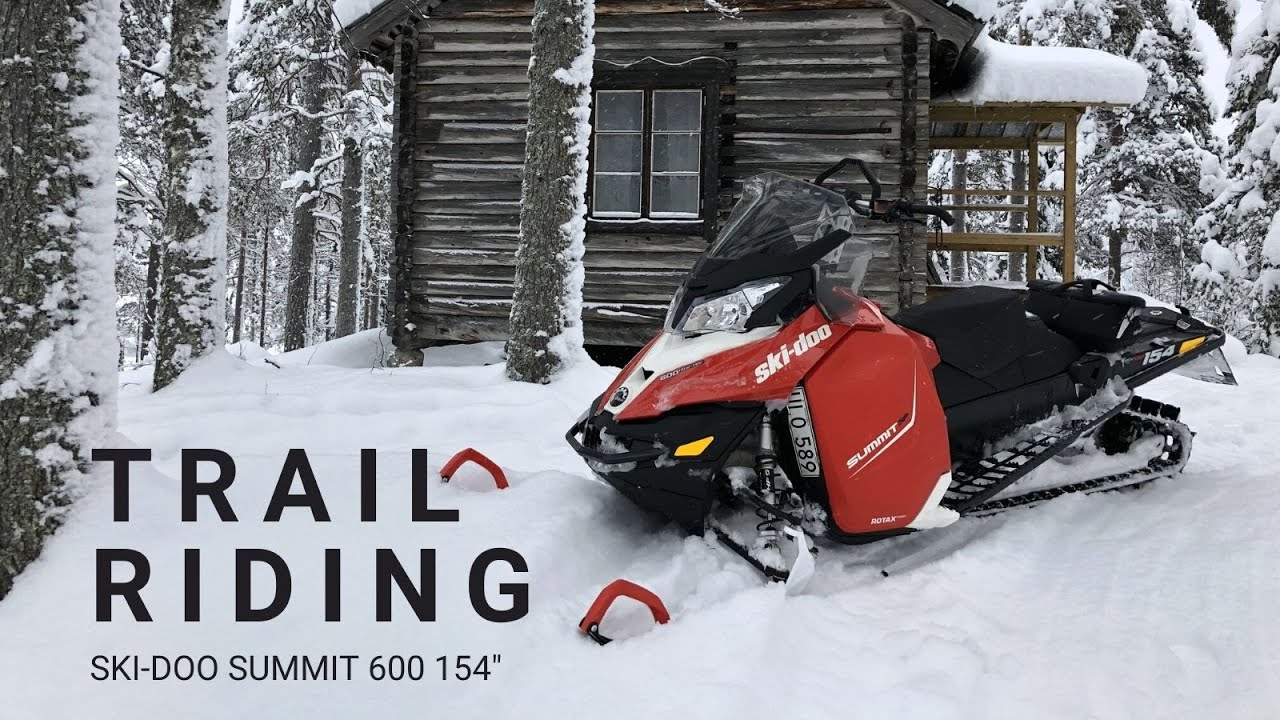 Snowmobile trail riding - GOPRO HERO9 - YouTube