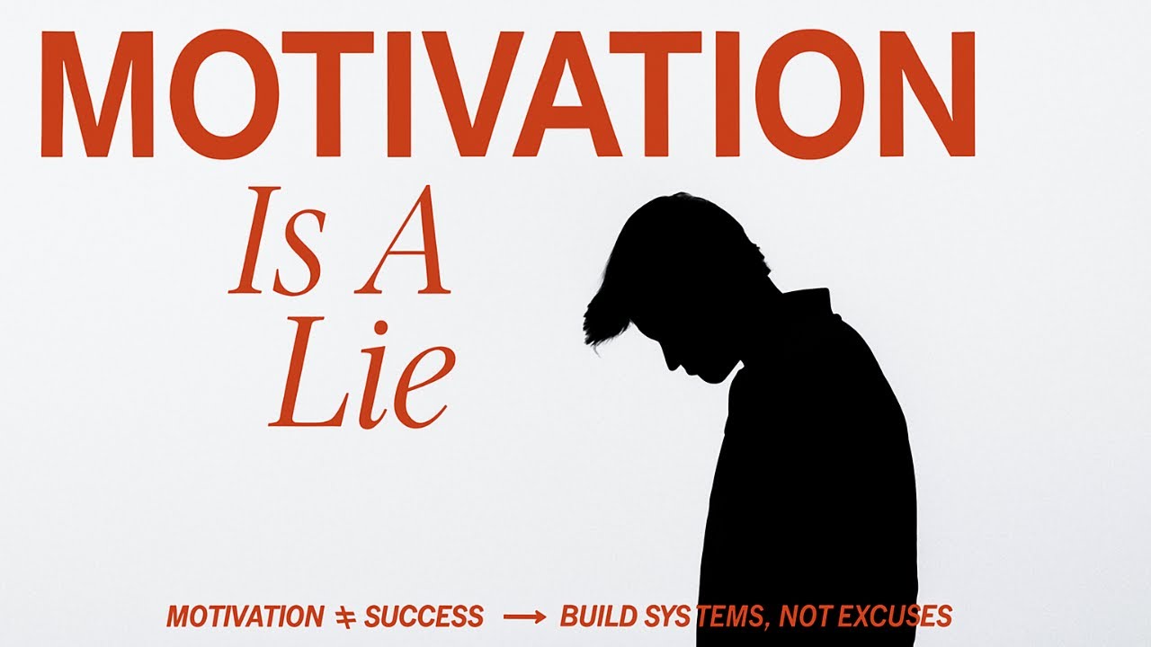 🔥 Motivation Is a Lie — Build Systems, Not Excuses - YouTube