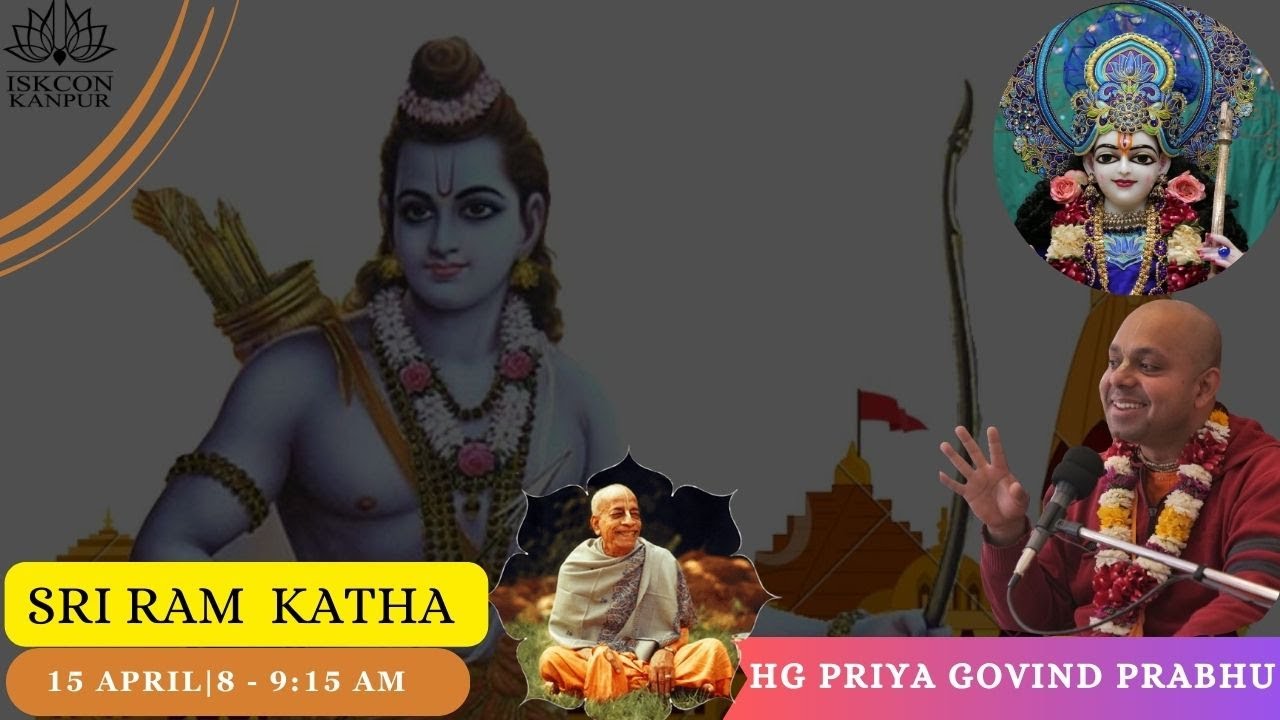 Ram Katha By HG Priya Govind Prabhu - YouTube