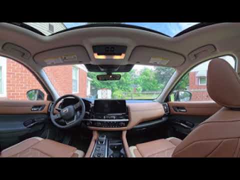 Interior of 2026 Nissan Pathfinder Platinum 4WD 360 Video