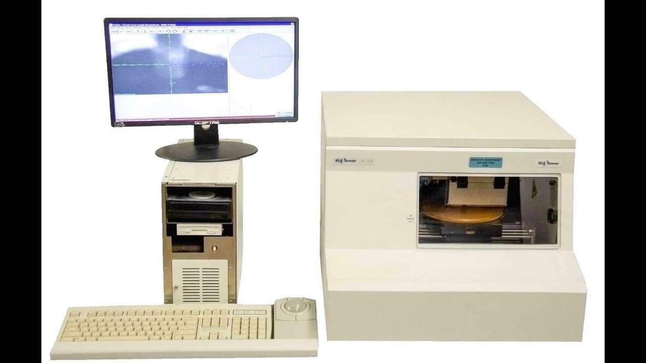 KLA Tencor P-15 Wafer Surface Profilometer System w/ Computer USED ...